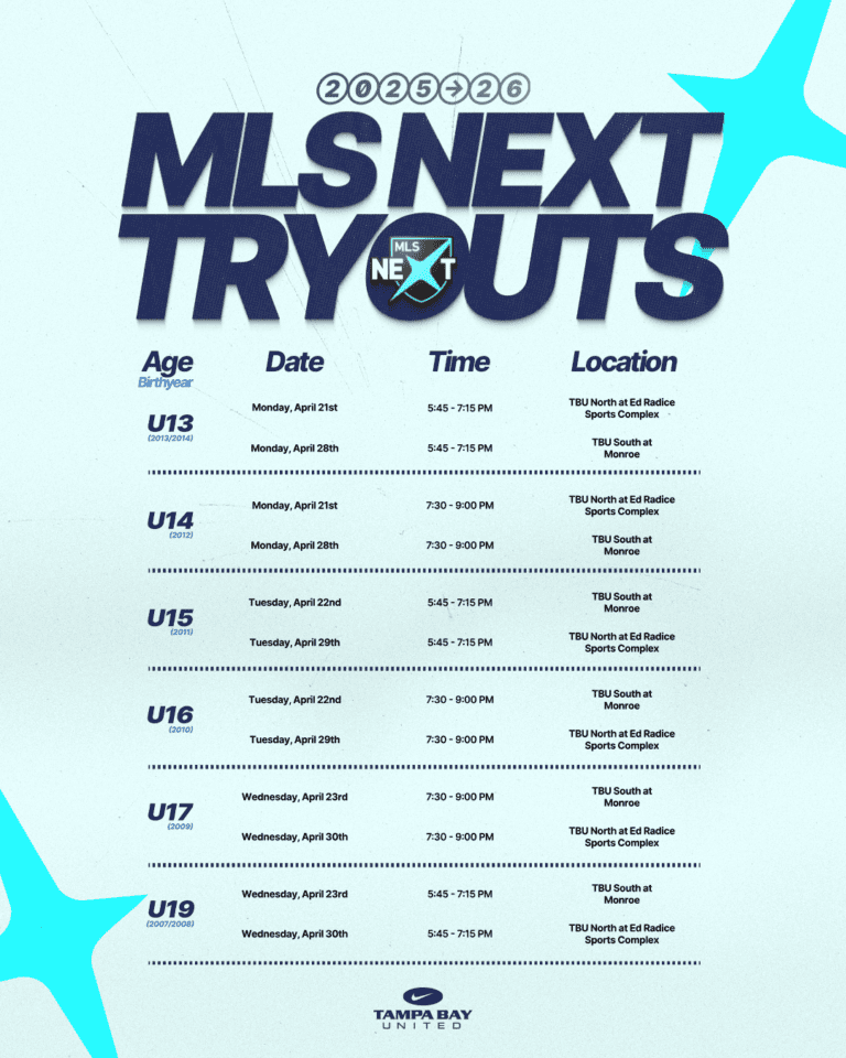 MLS Next – Tampa Bay United